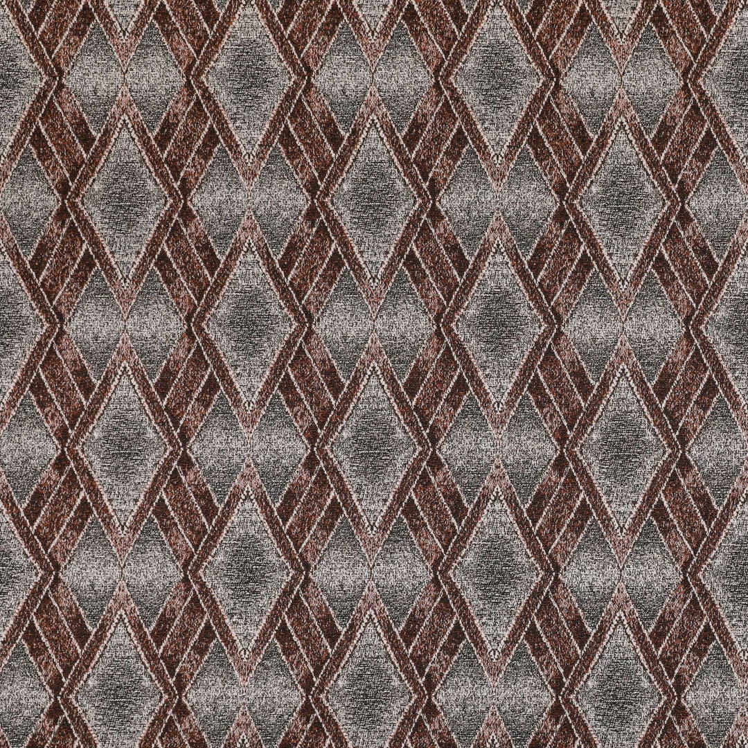 Red Grey Medieval Style Diamond Woven Upholstery Fabric for Curtains ...