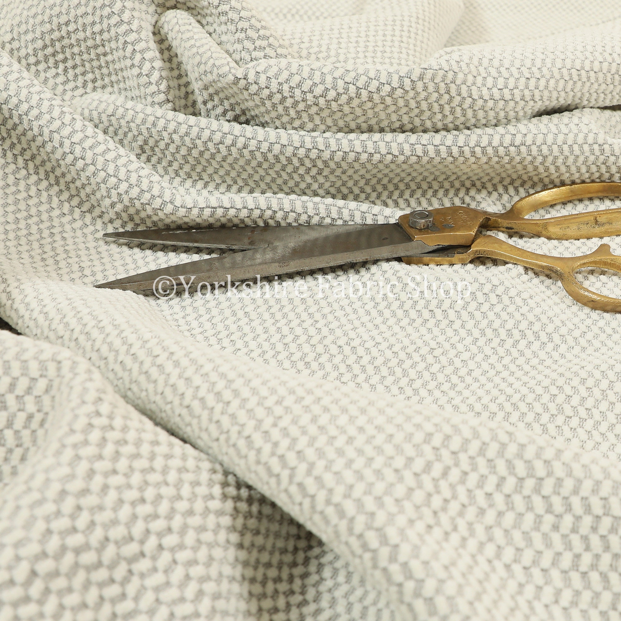 New Soft Textured in White Cream Colour Self Plain Chenille - Etsy UK