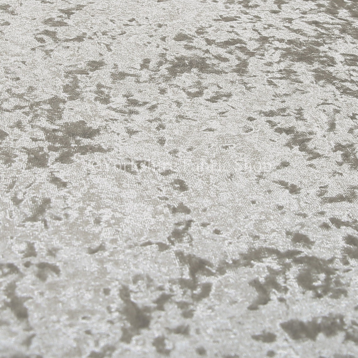 10 Metres of Soft Rich Plush Luxury Durable Crushed Silver | Etsy