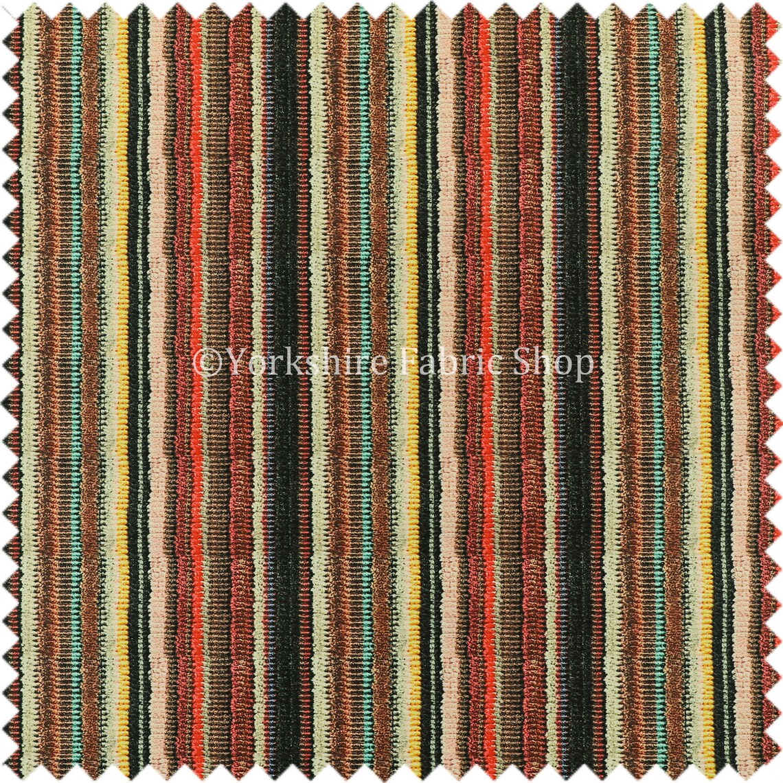 Funky Multicolour Designer Striped Pattern Velour Print Velvet - Etsy UK