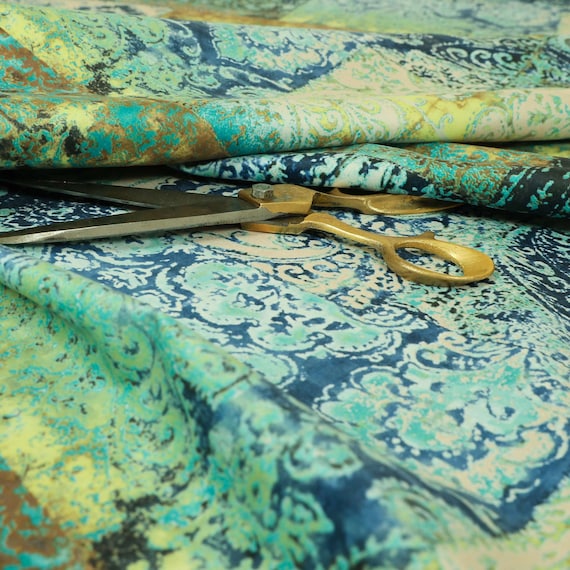 Velvet Patchwork Fabric