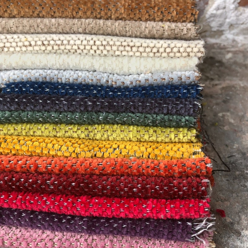 Chenille Fabric - Etsy