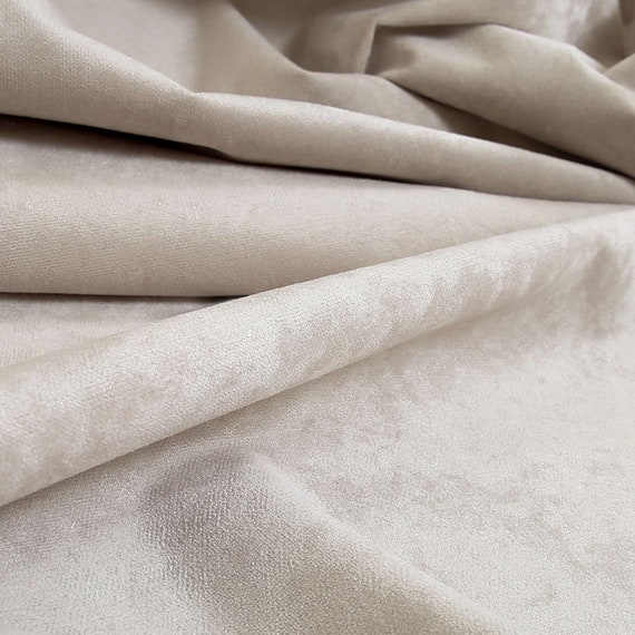 Velvet Textured Upholstery Fabric