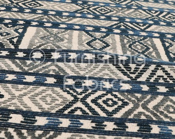 Blue Aztec Pattern - Etsy