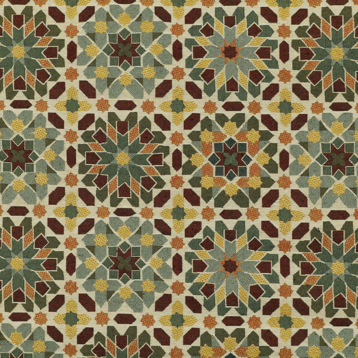 New Geometric Colourful Star Pattern Red Blue Green Jacquard - Etsy