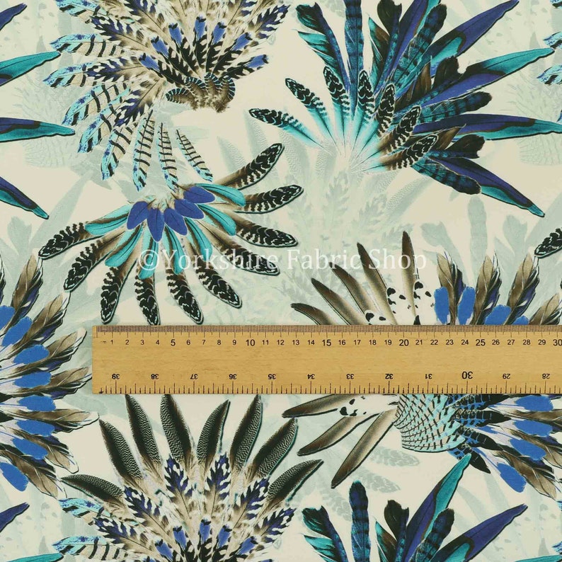 Turquoise Blue Native American Pattern Colourful Velour Velvet | Etsy UK