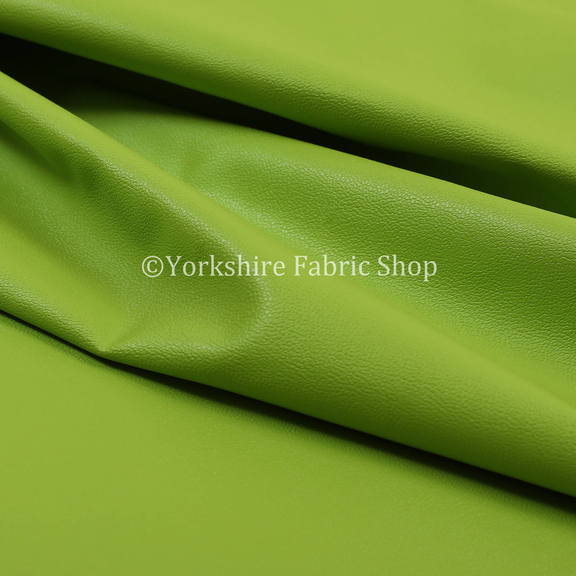 Light Weight Durable Vinyl Lime Green Faux Leather Upholstery | Etsy