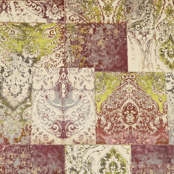 Velvet Patchwork Fabric