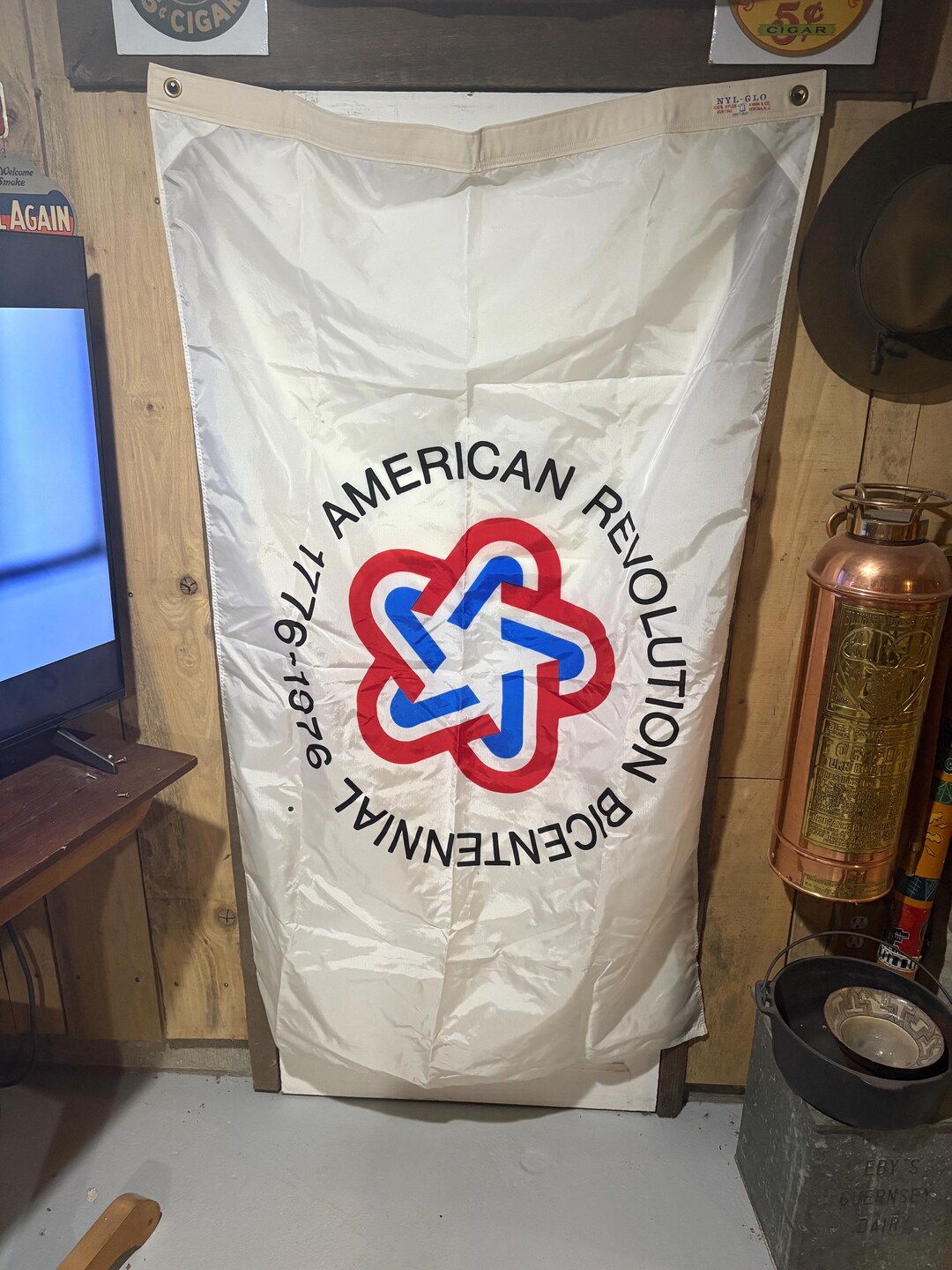 3’x5’ USA Revolution Bicentennial Flag - Nyl-glo - Etsy