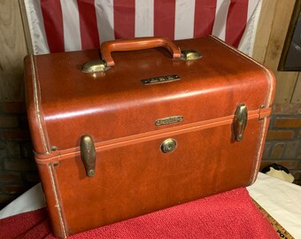 Brown Train Case - Etsy
