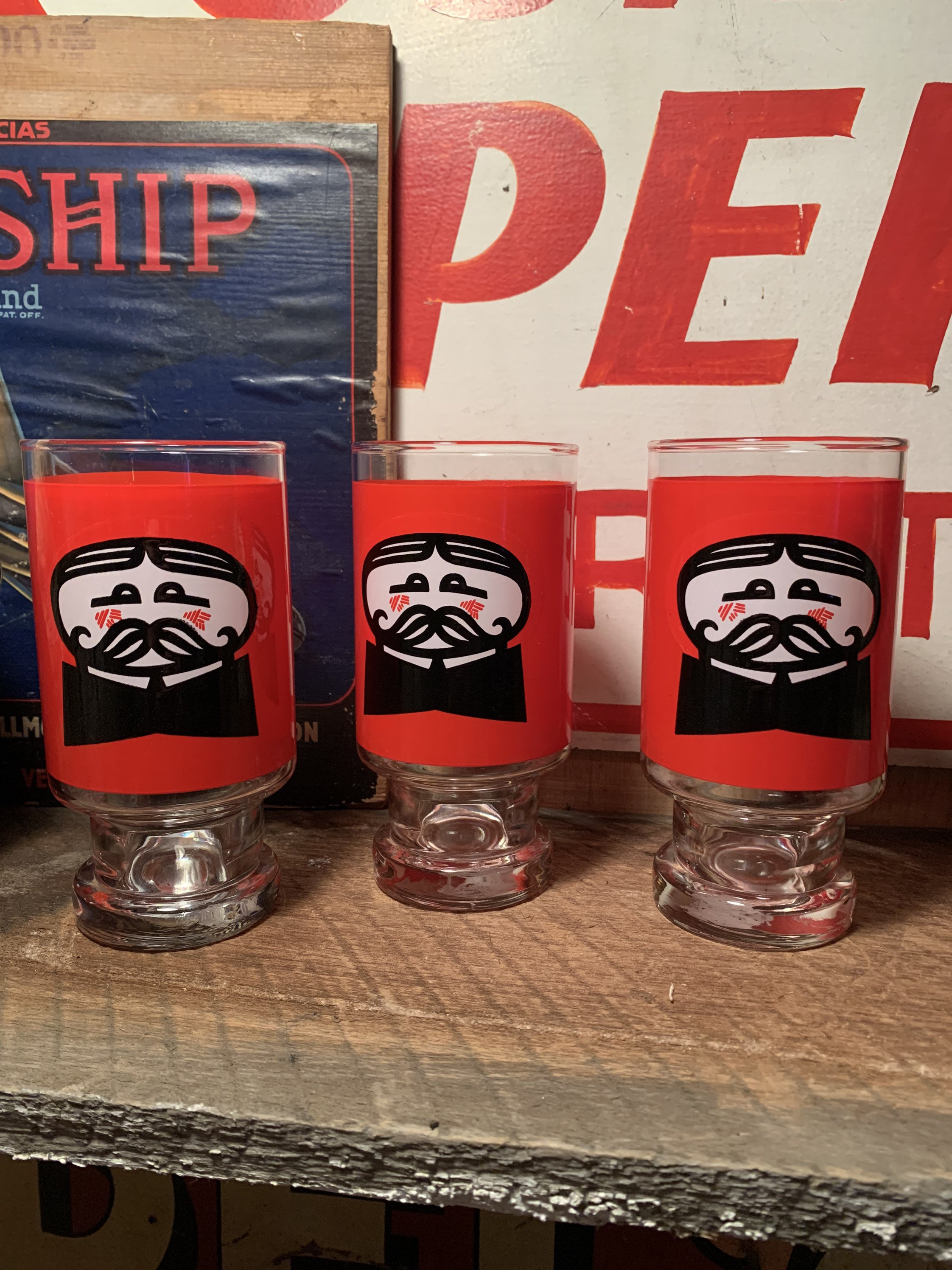 Set of 3 Pringles Advertising Glasses - Etsy