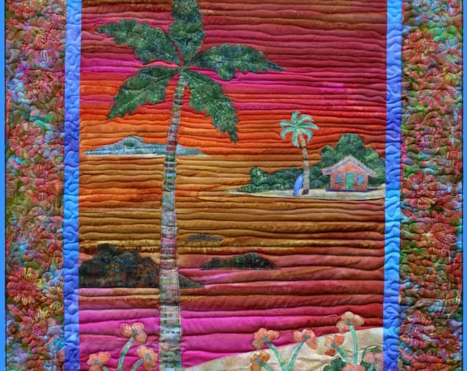 Maui Sunset Quilt Pattern - Etsy
