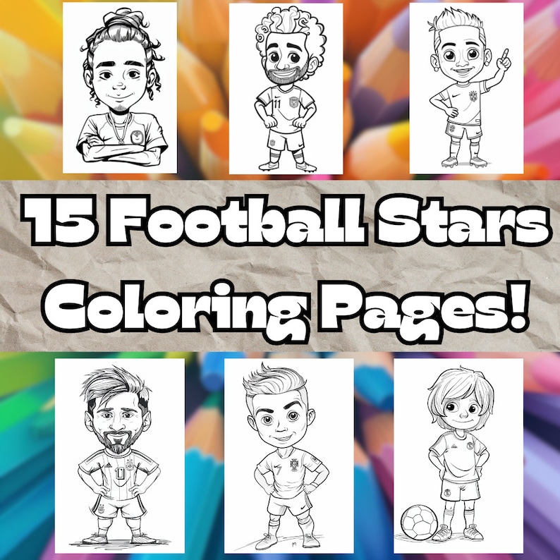15 FOOTBALL Coloring Pages, Soccer Coloring Pages, Printable Coloring ...