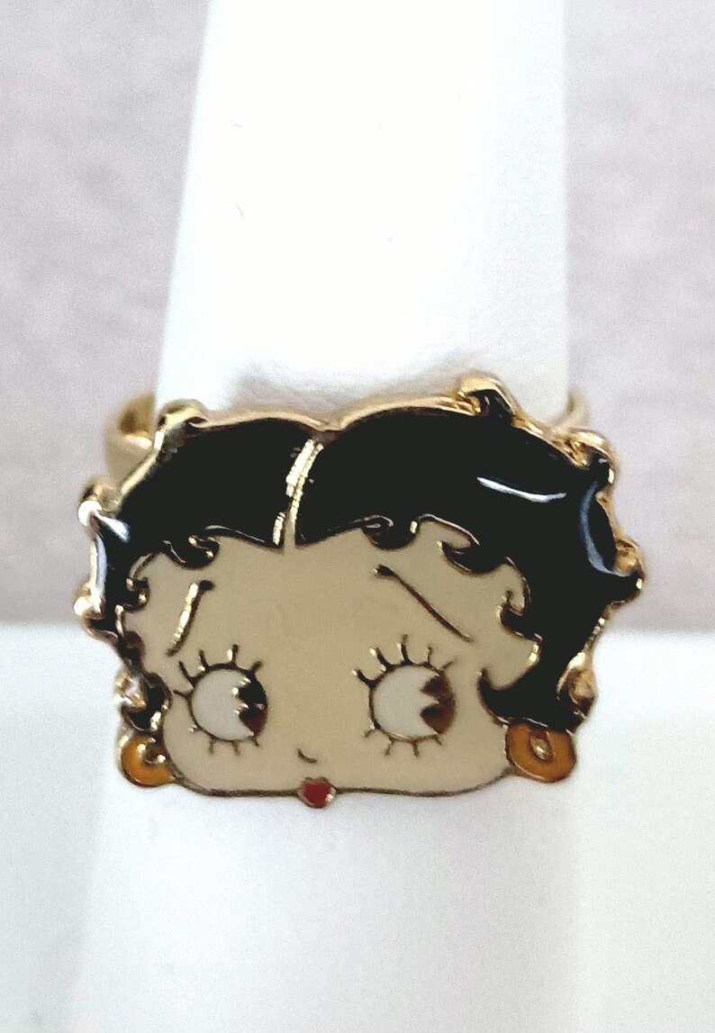 Rare Vintage Classic Betty Boop Comic Collectible Ring 1999 New NOS - Etsy