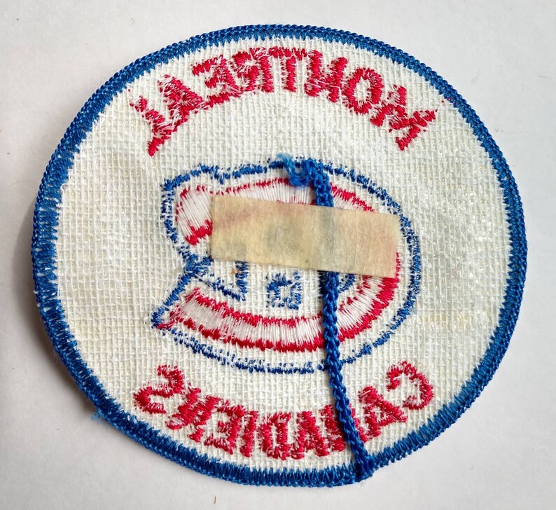 Vintage Montreal Canadiens Hockey Team Patch Mid 1970s NOS New - Etsy