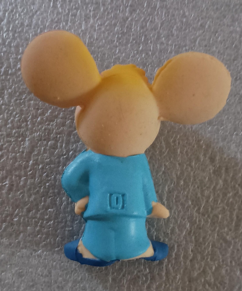 Light Blue Topo Gigio Ed Sullivan TV Show Puppet Squeaky Toy Figure NOS ...