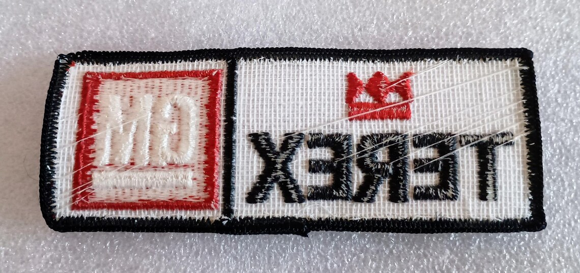 Vtg Terex GM Large Heavy Mining Equipment Trucks Patch New NOS 1980s - Etsy