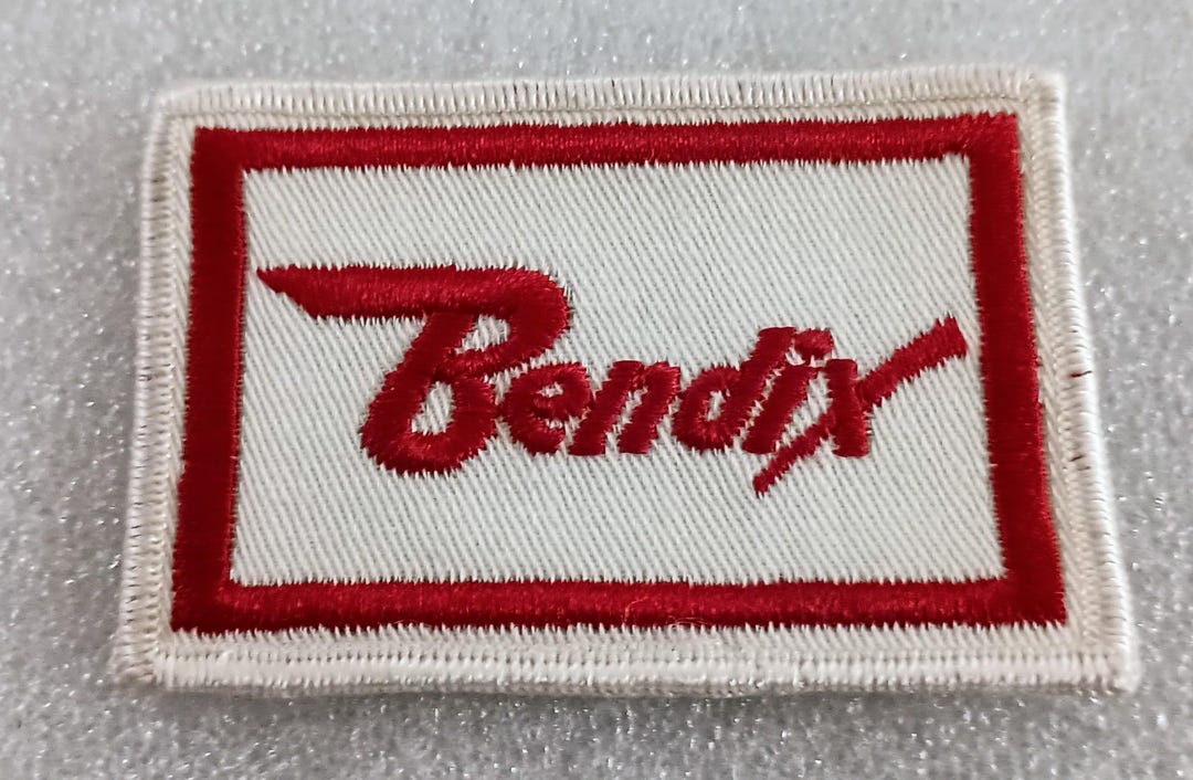 Rare Vtg Bendix Brakes Auto Parts Logo Car Hat or Jacket Patch New NOS ...