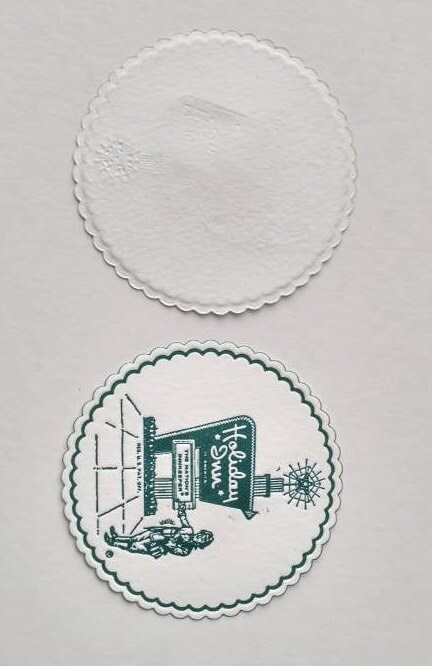 2 Hotel Motel Chain Holiday Inn Logo Sign Paper Drink Coaster - Etsy