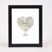 Tulsa Oklahoma Heart Map DIGITAL DOWNLOAD for You 2 Print, Vacation ...