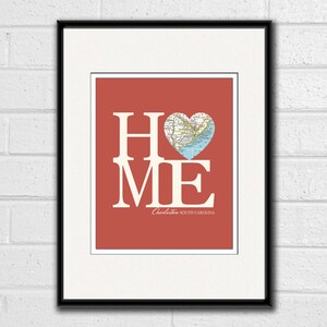 Custom Home Heart Map Art DIGITAL DOWNLOAD for You 2 Print,wedding ...