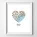 Portland Maine Heart Map DIGITAL DOWNLOAD for You 2 Print, Vacation ...
