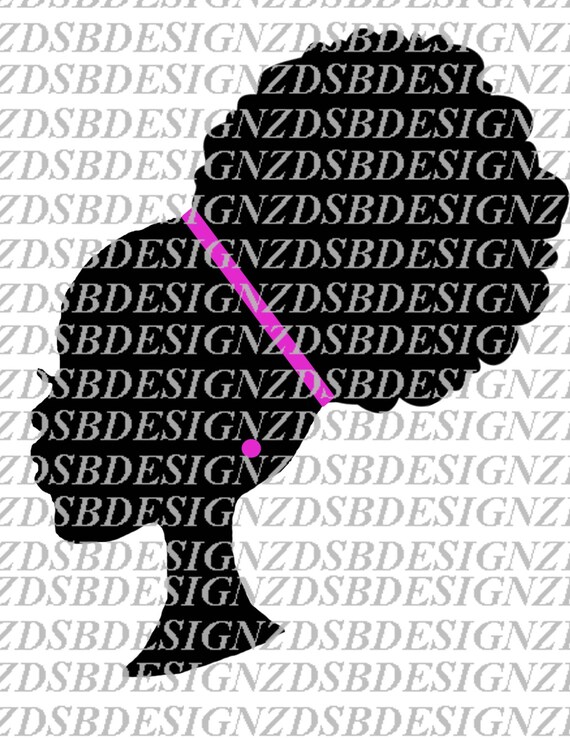 Afro Puff SVG Afro Puff Girl SVG Afro Puffs Cut File Afro | Etsy India