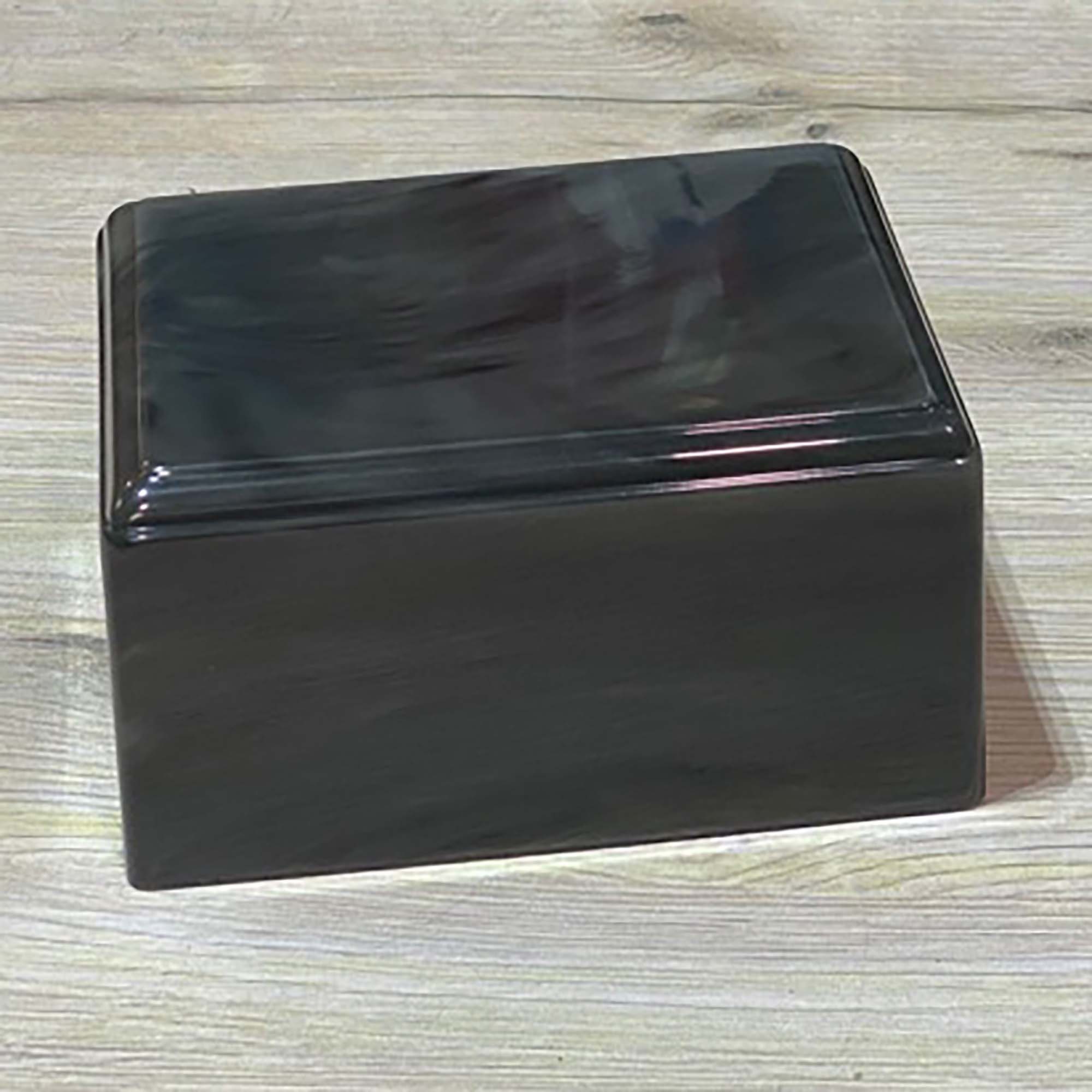 Small Adult Cremation Urn, Black Granite Cremation Urn, Laser Engraved ...