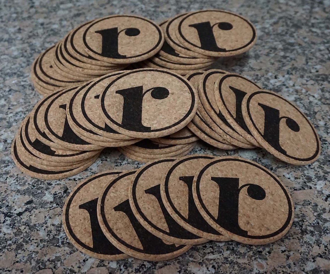 Logo Coasters Custom Coasters With Your Logo or Image - Etsy