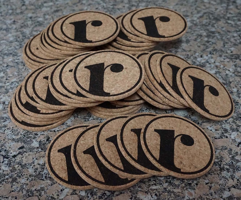 Logo Coasters Custom Coasters With Your Logo or Image - Etsy