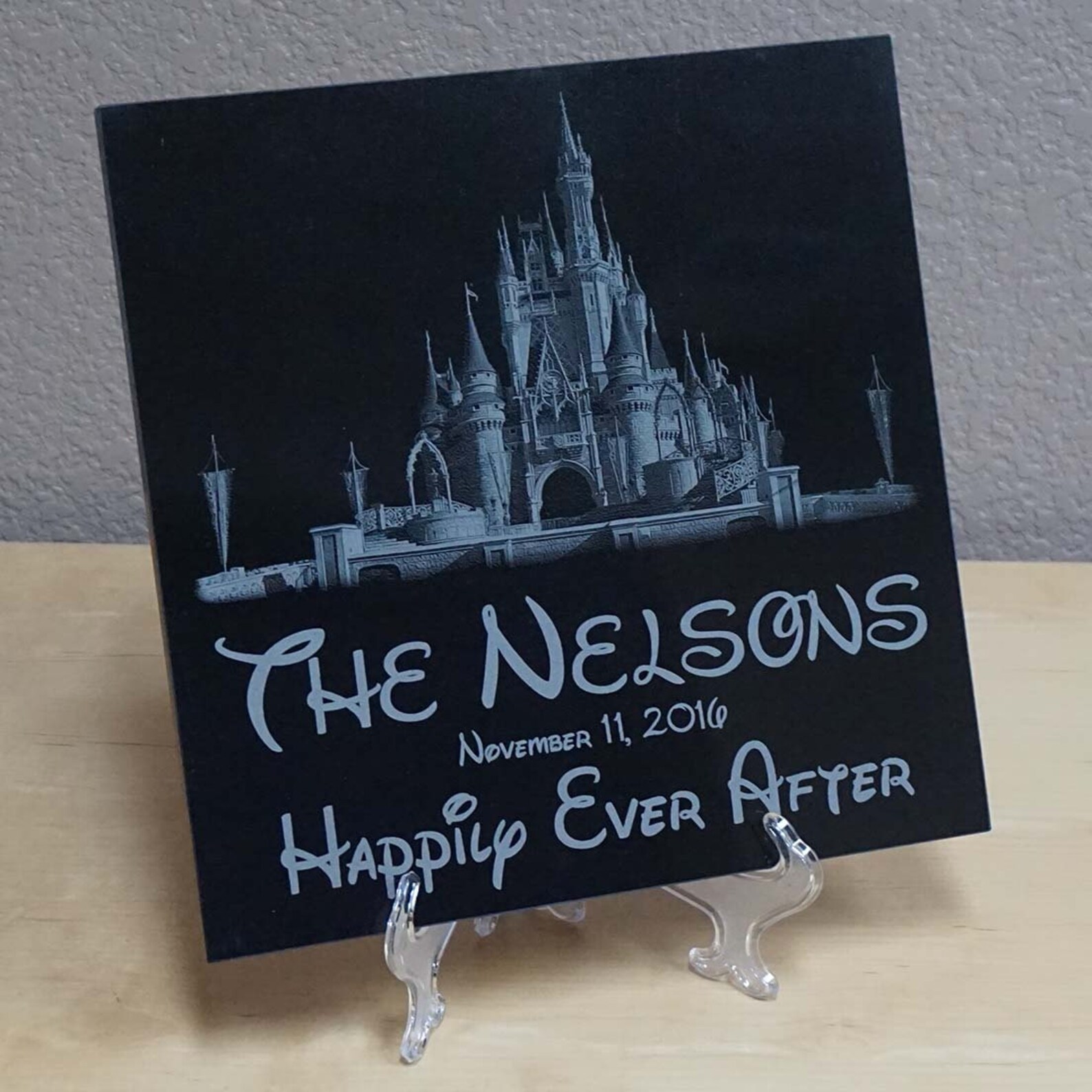 Disney Plaque 6 Name Tile Disney Monogram Name | Etsy