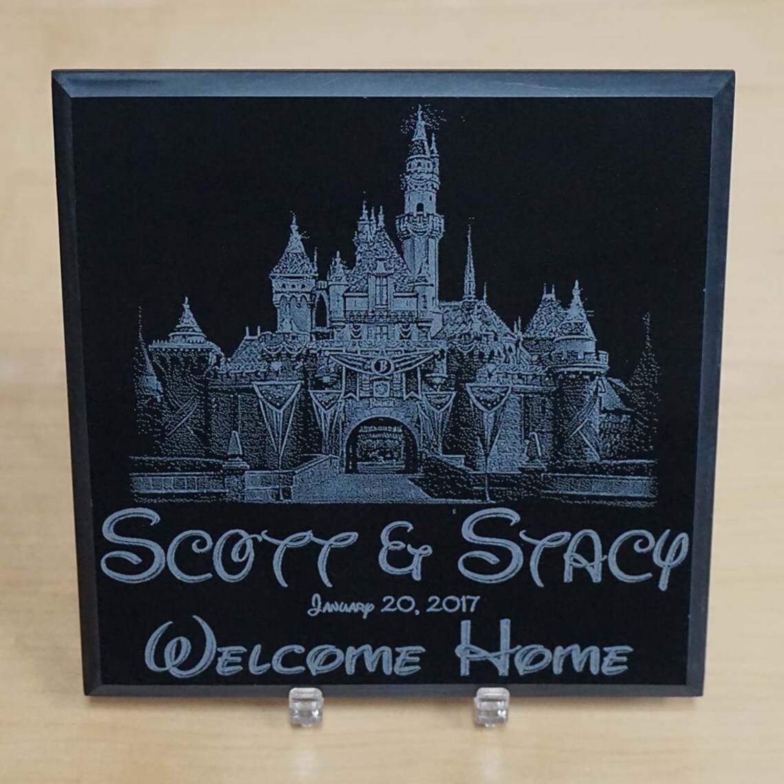 Disney Plaque 6 Name Tile Disney Monogram Name | Etsy