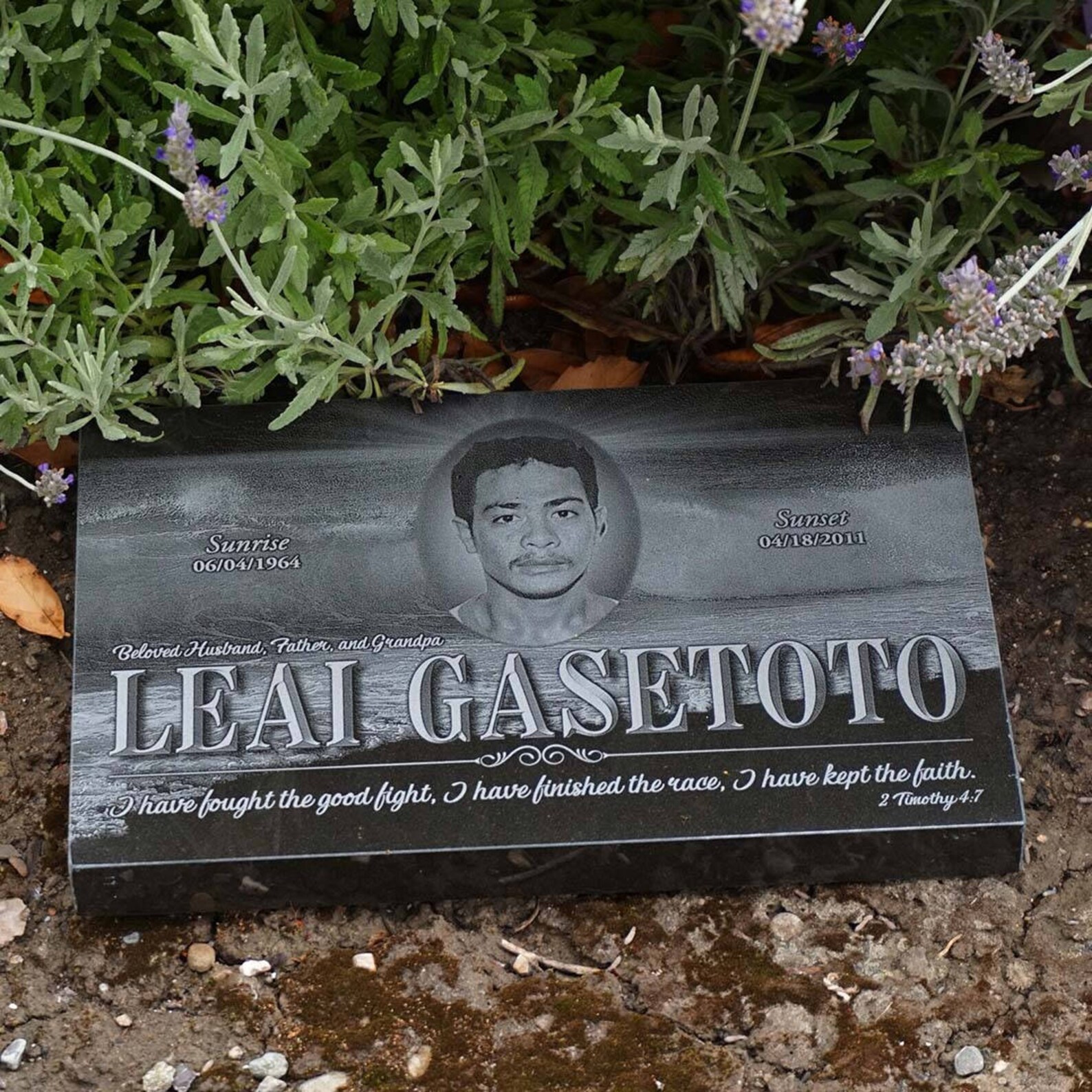Laser Engraved Marker Granite Memorial Marker Custom - Etsy Canada