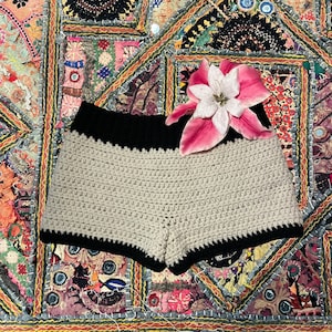 Crochet Mini Shorts - Etsy