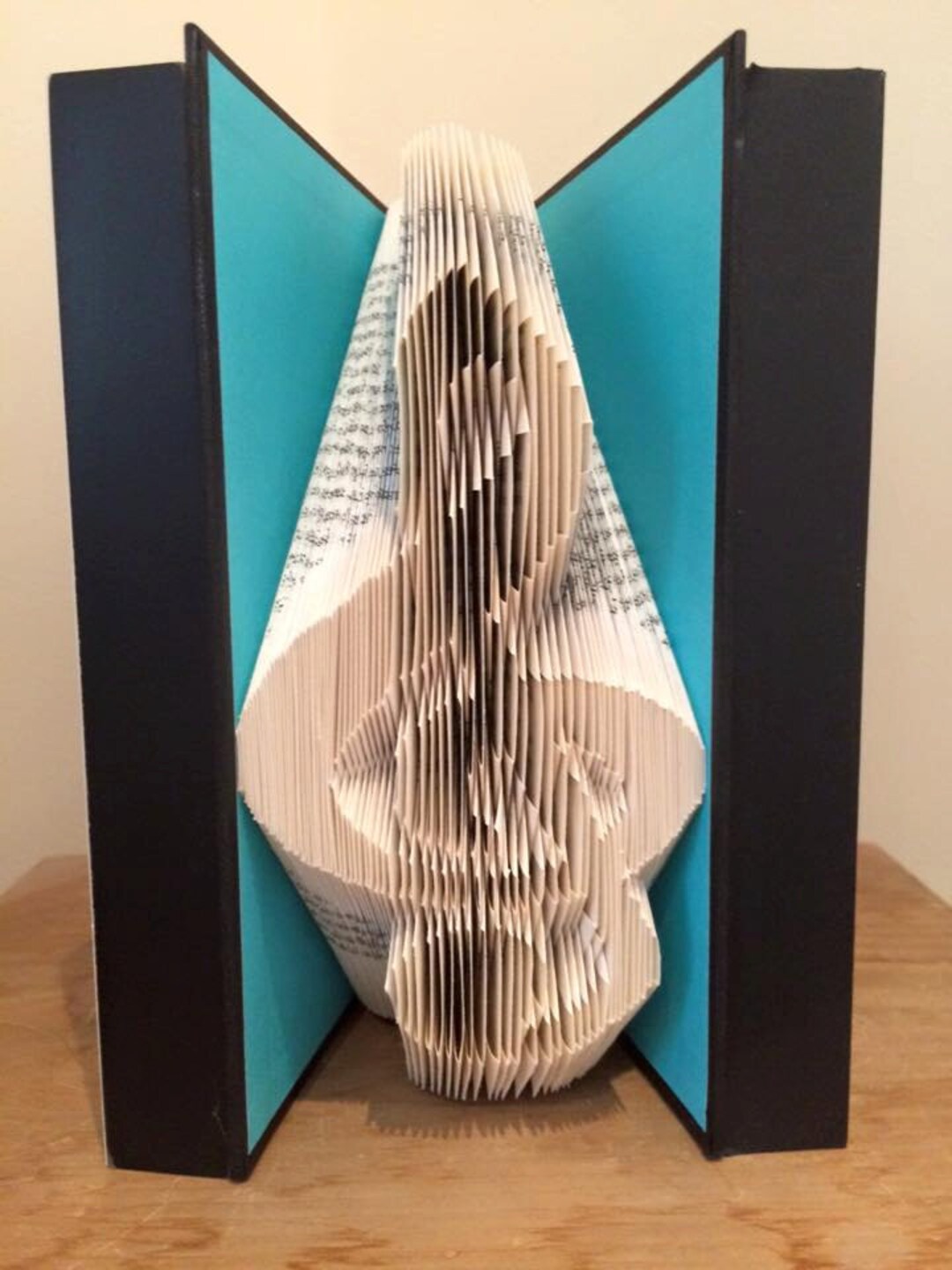 Treble Clef Book Folding Pattern - Etsy