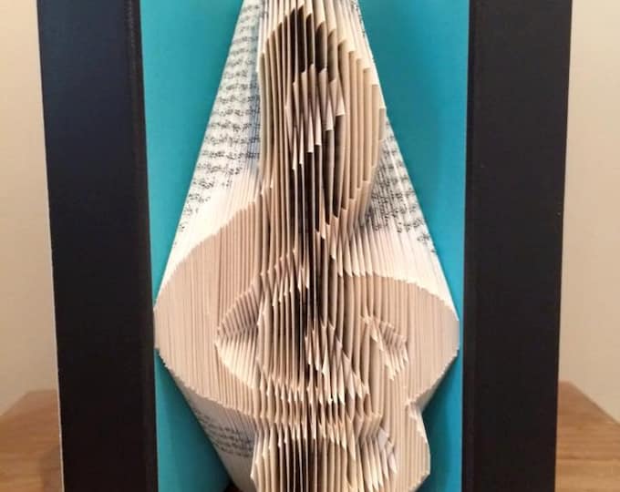 Treble Clef Book Folding Pattern - Etsy