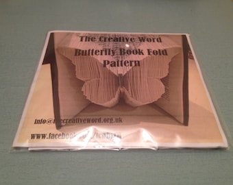 Butterfly Folded Book Art pattern and Instructions PDF Free ...