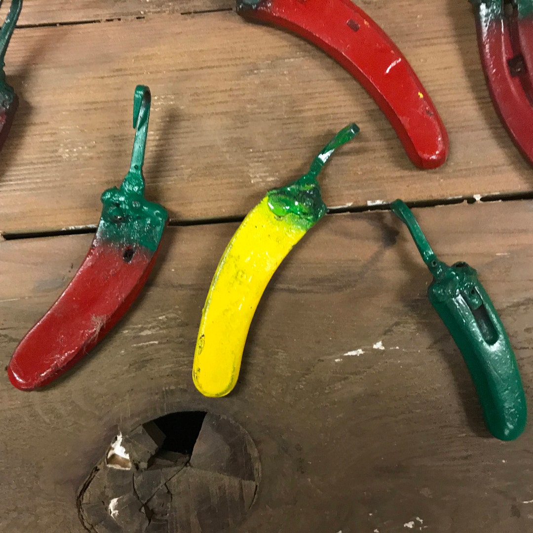 Chile Pepper Magnet Made From Reclaimed Horse Shoe and Metal Horseshoes ...