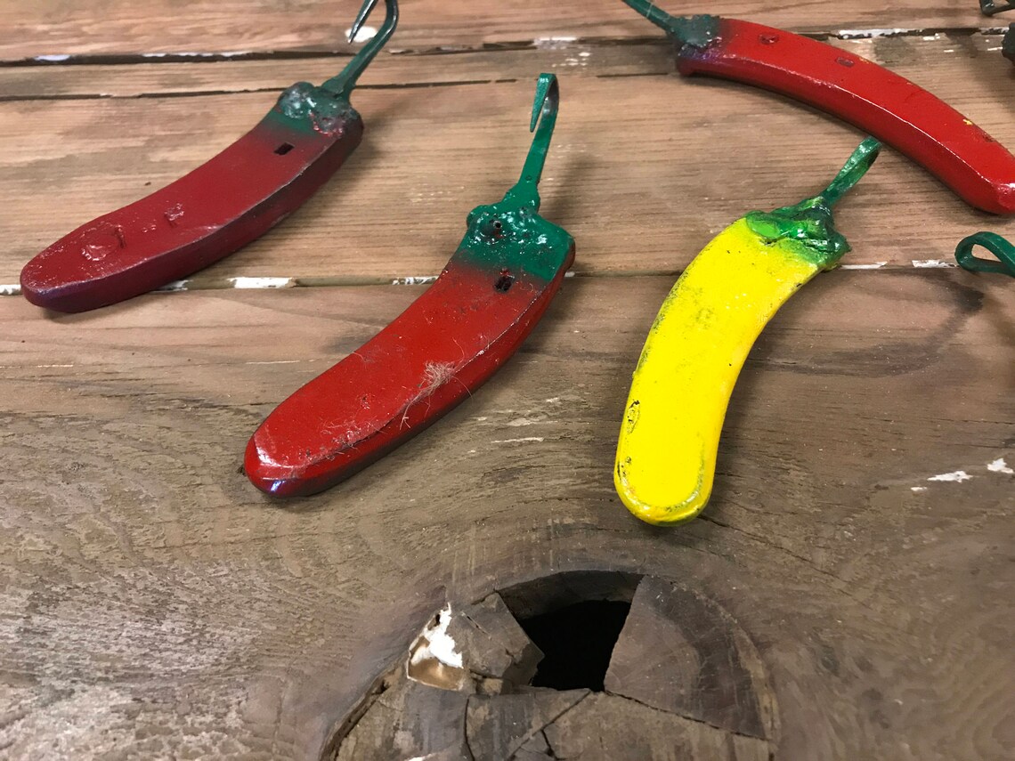 Chile Pepper Magnet Made From Reclaimed Horse Shoe and Metal Horseshoes ...