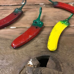Chile Pepper Magnet Made From Reclaimed Horse Shoe and Metal Horseshoes ...
