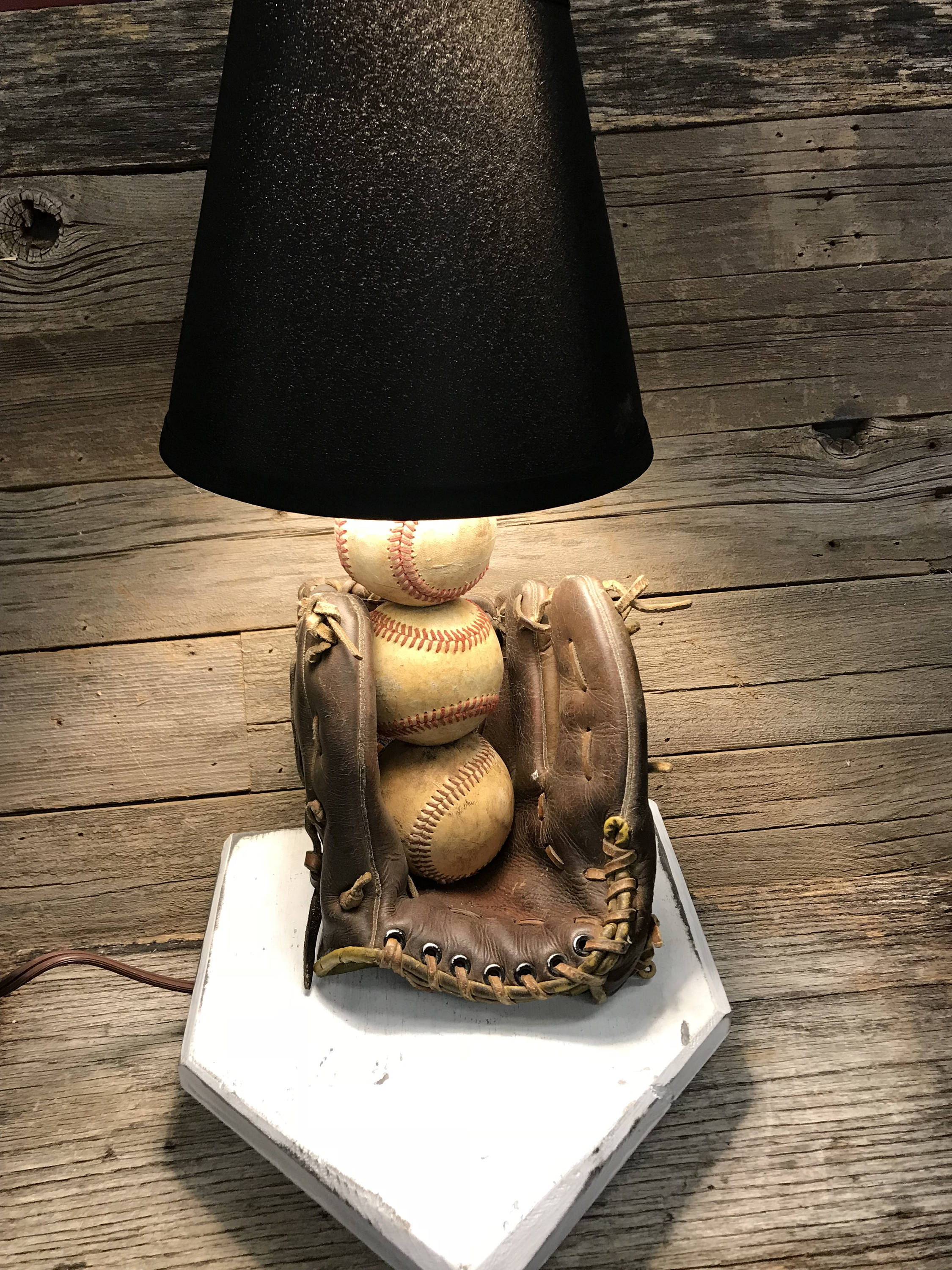 Baseball Lamp - Etsy