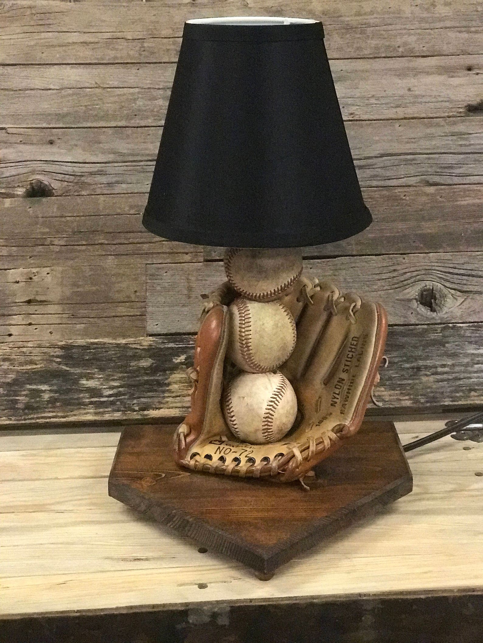 Baseball Lamp - Etsy