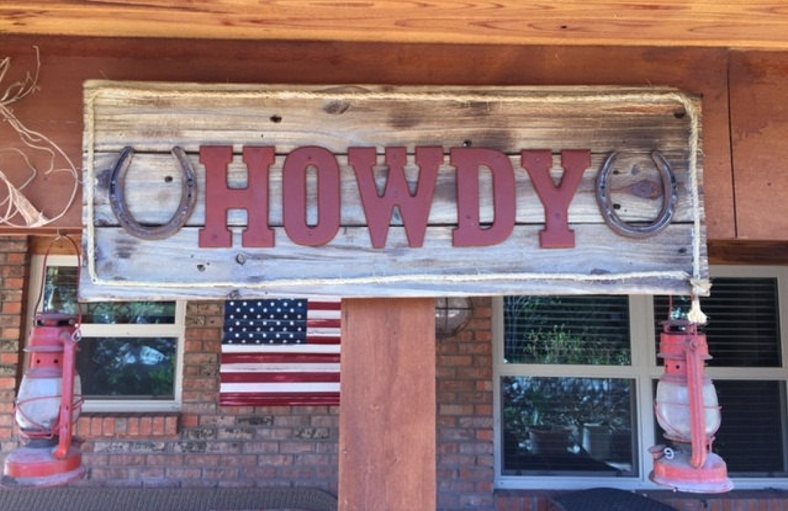 Rustic Welcome/howdy Sign - Etsy