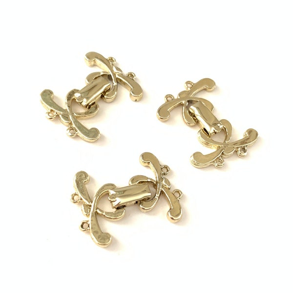 2 Strand Clasp - Etsy