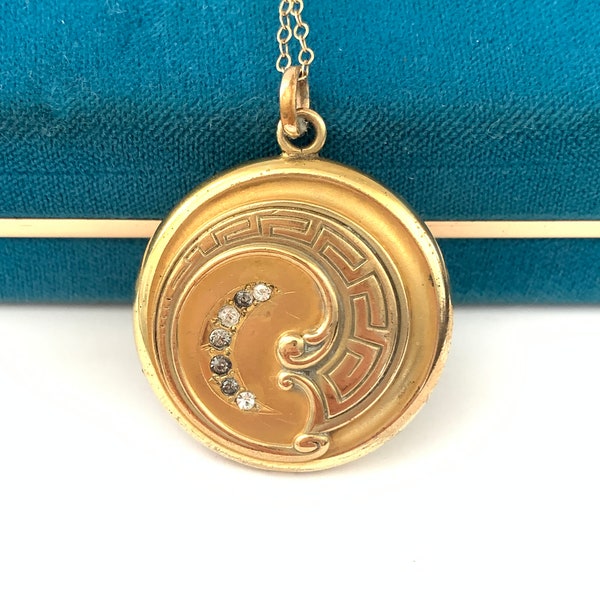 Moon Locket - Etsy
