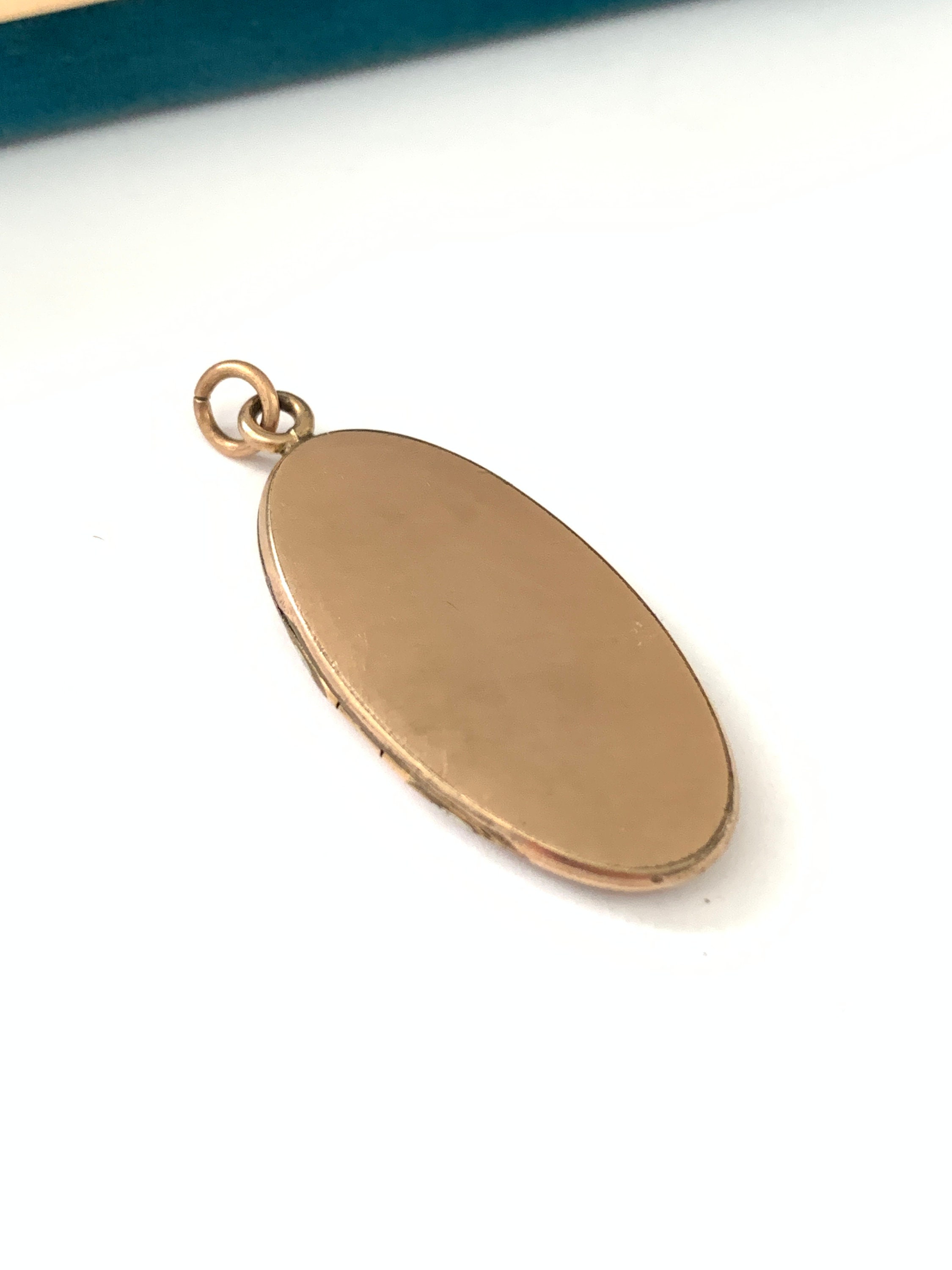 Vintage Gold Filled 90s "s" Oval Locket, Money Sign Vintage Geometric ...