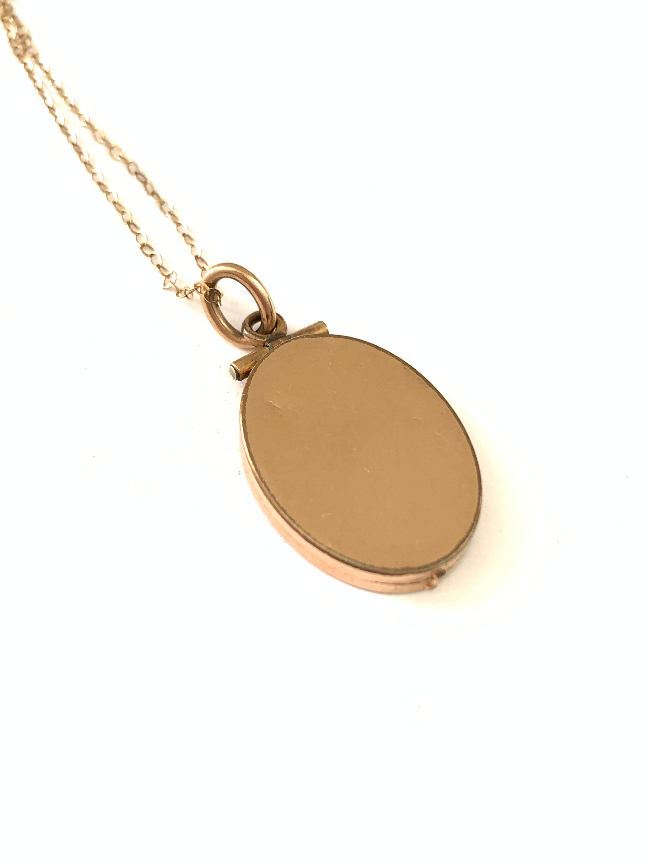 Vintage Tri Tone Gold Filled Stag Locker // Gold Filled Locket - Etsy