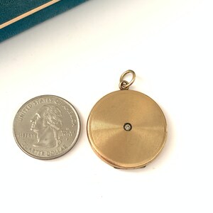 Vintage Antique Gold Filled Engine Turned Locket With "m" Initial ...
