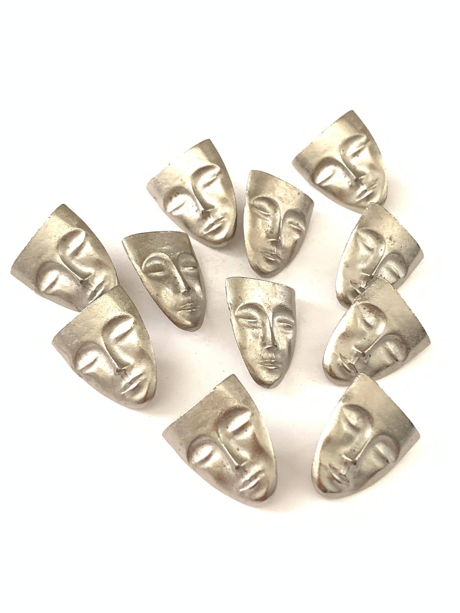 Vintage Face Buttons Drama Mask Buttons Vintage Head Face | Etsy