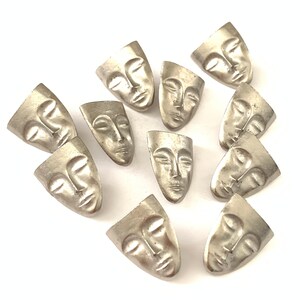 Vintage Face Buttons, Drama Mask Buttons, Vintage Head Face Button - Etsy